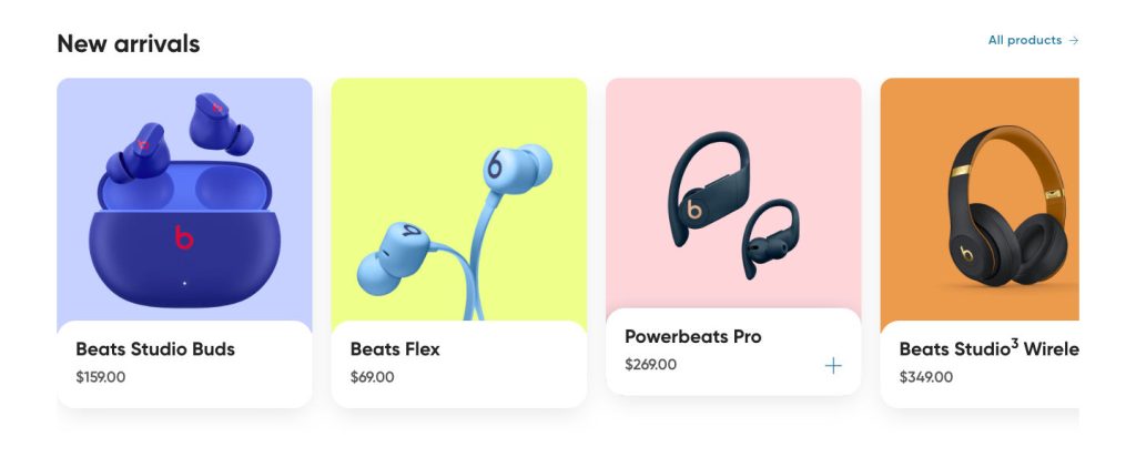 Product Sliders - Bricks Library